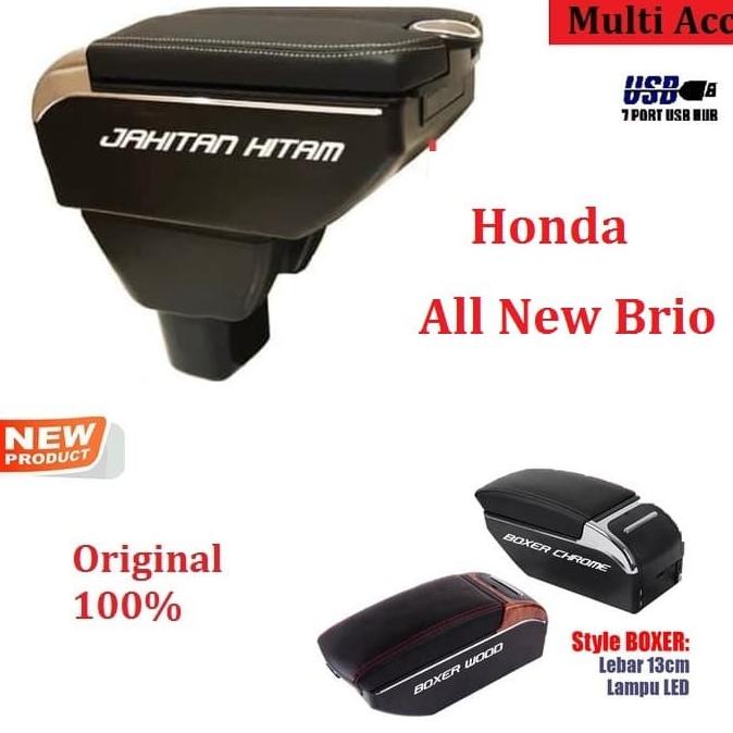 Jual Console Box All New Brio 2019 - Sekarang Model Single + USB ...