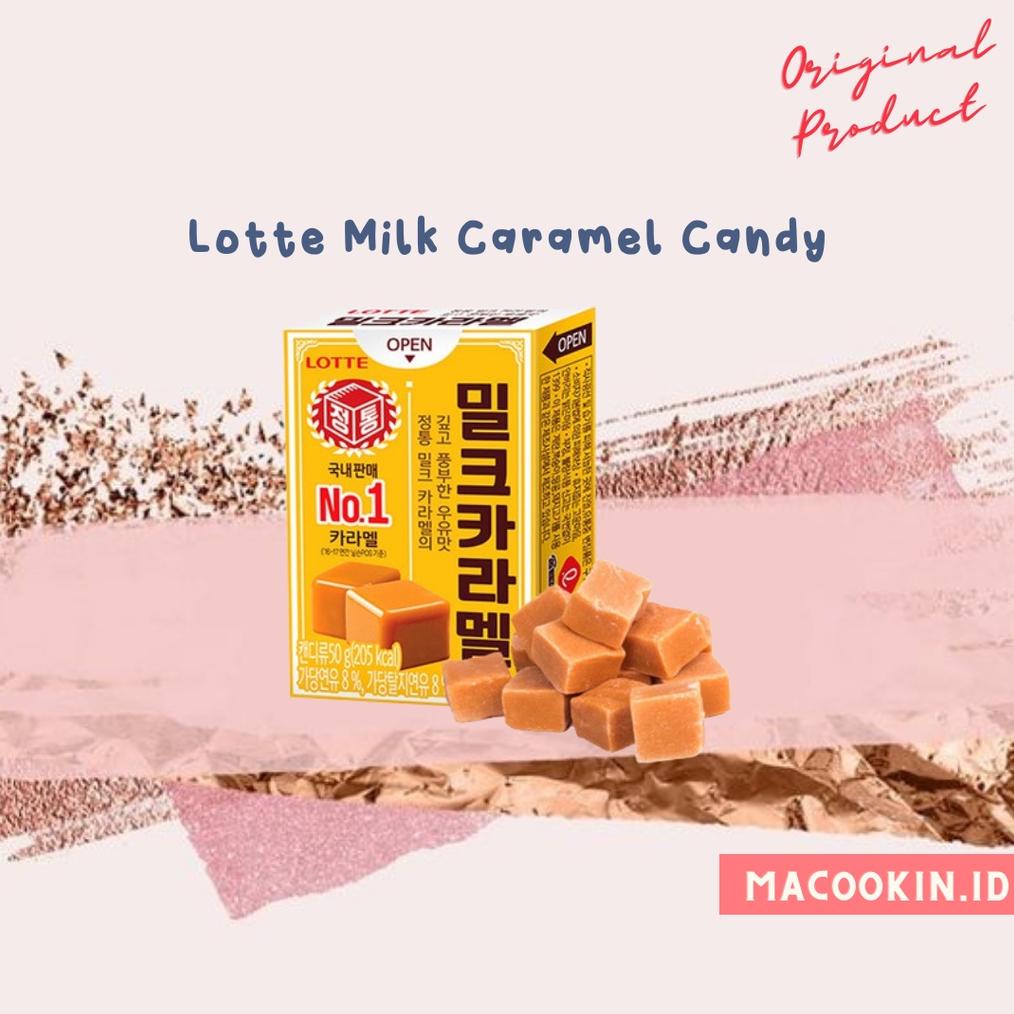 Jual PRODUK- LOTTE MILK CARAMEL CANDY PERMEN KARAMEL CHEWY ORIGINAL ...