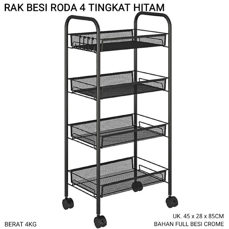Jual RAK BESI RODA / RAK DORONG SERBAGUNA | Shopee Indonesia