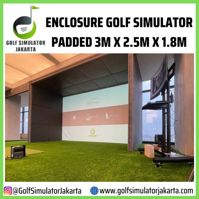 Jual Golf Simulator Studio Padded Panel Ukuran L 300 x T 250 x P 150 ...