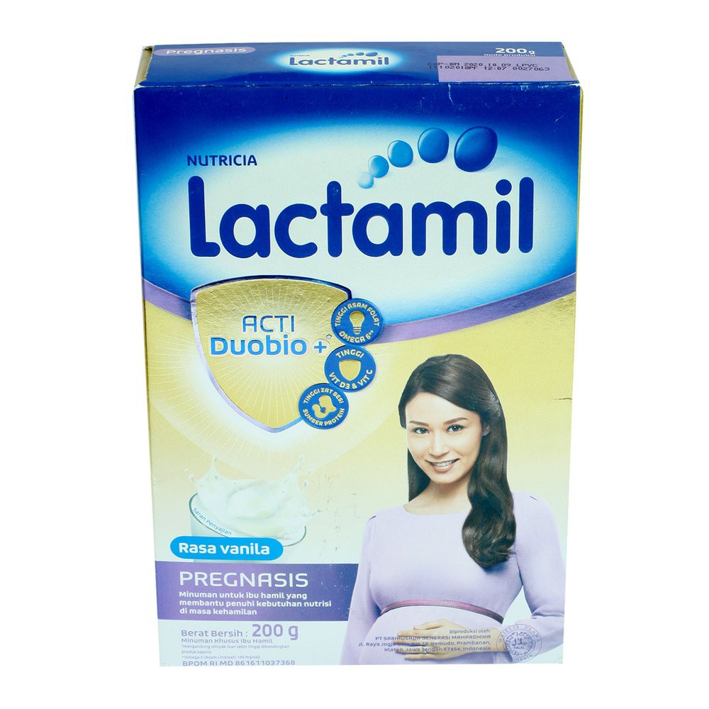 Jual Lactamil Ibu Hamil Pregna Vanilla 200 gram | Shopee Indonesia