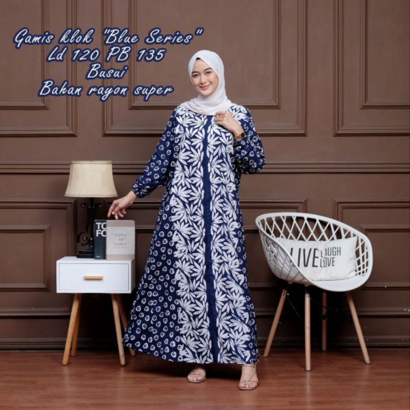 Jual Gamis Super Jumbo LD 120 Gamis Batik Jumbo Gamis Big Size Terbaru ...