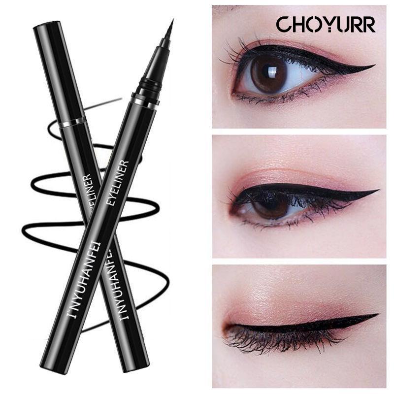 Jual [COD]Eyeliner Waterproff Pensil Alis Cair Warna Hitam Anti Air Pen ...