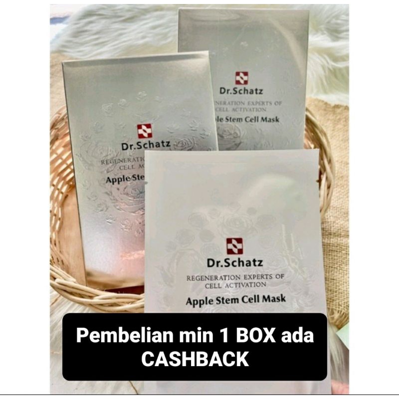 Jual Dr.Schatz Phyto Cell Mask - New Face Stemcell Mask - per box isi 5pcs | Shopee Indonesia