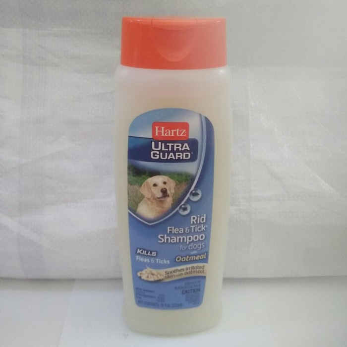 Jual Sbv Hartz Ultra Guard Rid Flea & Tick Oatmeal Dog Shampoo 532Ml ...