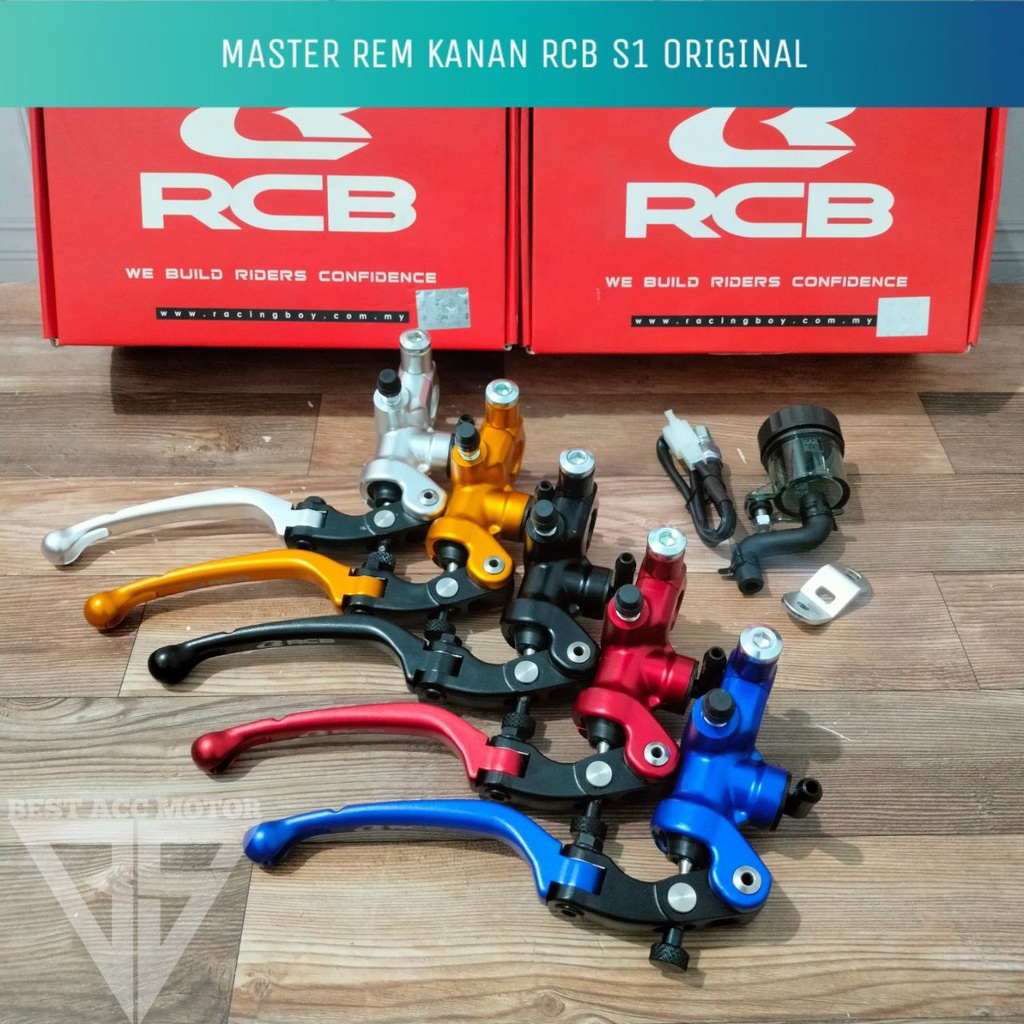 Jual MASTER REM KANAN RCB S1 RADIAL 14MM AEROX 155 NMAX VARIO 110 125 150 160 CBS ISS BEAT FI ...