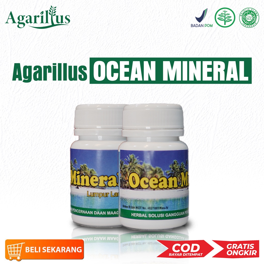 Jual Agarillus Drops Ocean Mineral Herbal | Shopee Indonesia