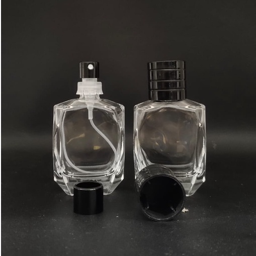 Jual Botol Parfum WT-0073 35ml easypump Hitam+tutup DR Hitam Perpcs | Shopee Indonesia