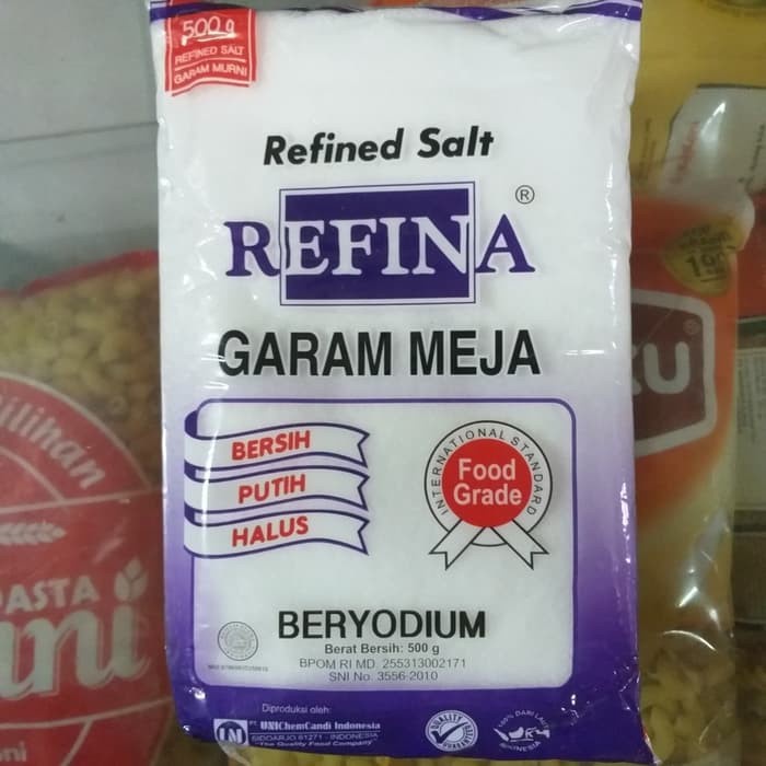 Jual garam refina 500gr extra halus | Shopee Indonesia