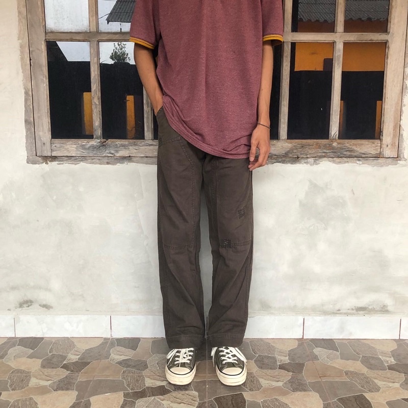 Jual Thrift MARU DOUBLE KNEE | Regular fit | Shopee Indonesia