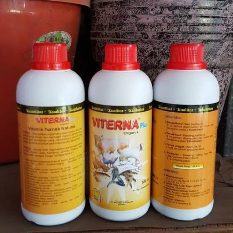 Jual Viterna suplemen pakan ternak, ikan dan udang untuk pertumbuhan ...