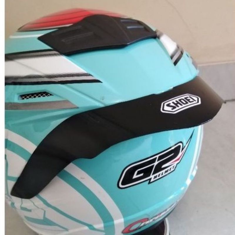 Jual Spoiler helm g2 optimax, ink dynamik, warna hitam, sudah free ...