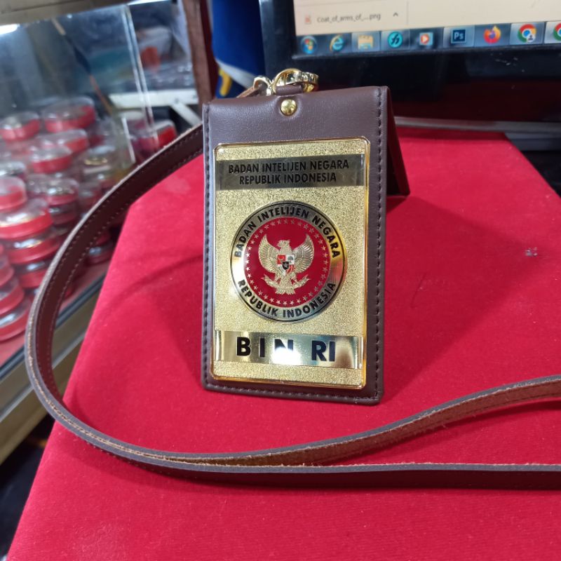 Jual pin BIN / dompet KTA BIN / BADAN INTELIJEN NEGARA RI / plat mobil satuan | Shopee Indonesia