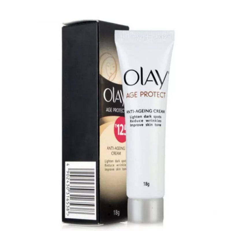 Jual OLAY Age Protect Anti Aging Cream Pelembab 18g((PROMO)) | Shopee ...