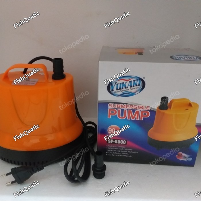 Jual Pompa Celup Aquarium Kolam Hidroponik YUKARI SP 8500 90 Watt AQUARIUM DAN KOLAM | Shopee ...