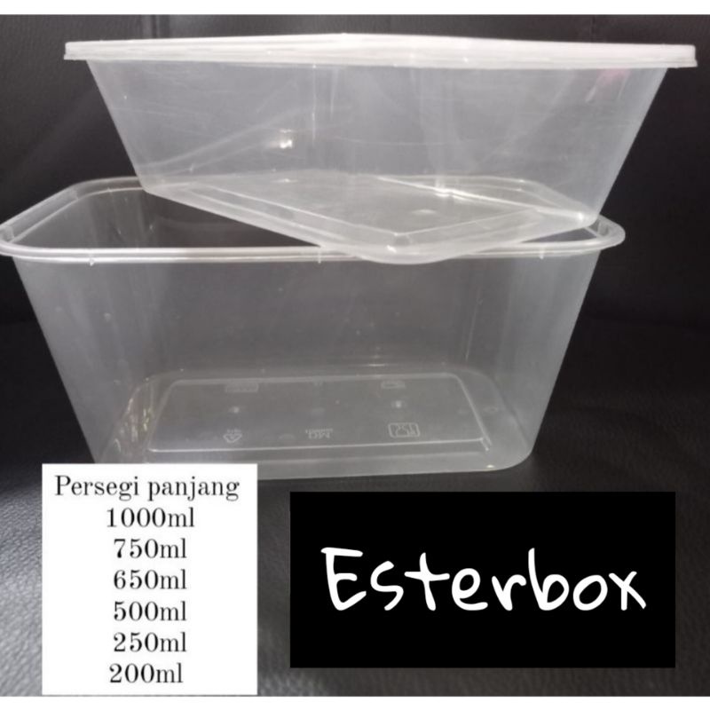 Jual Thinwall Thinwal 1000ml 750ml 500ml 200ml 650ml 250ml Kotak