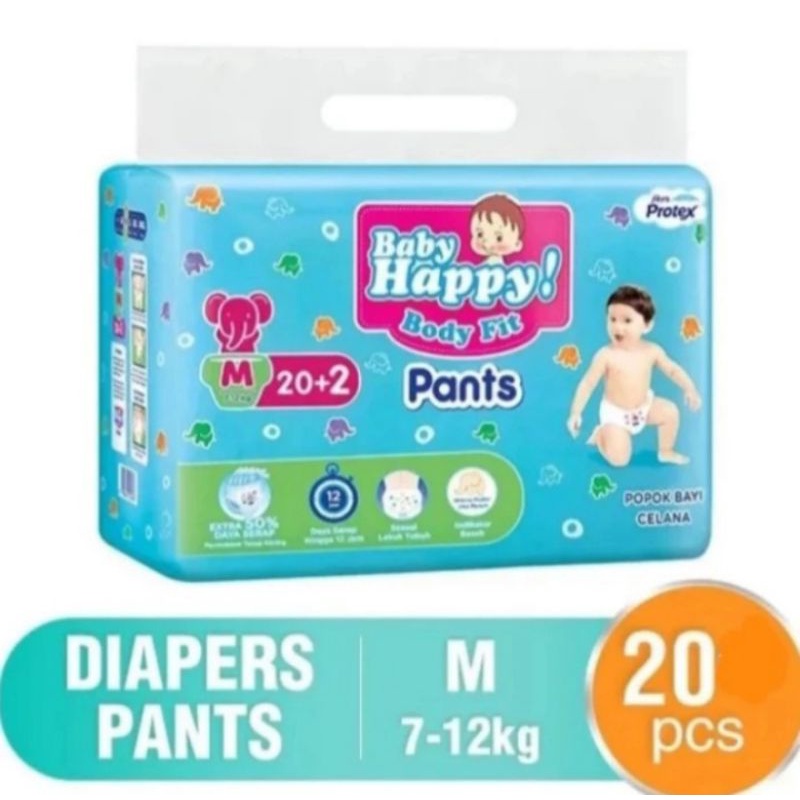 Jual Baby Happy Diapers pants M20 / M34 | Shopee Indonesia