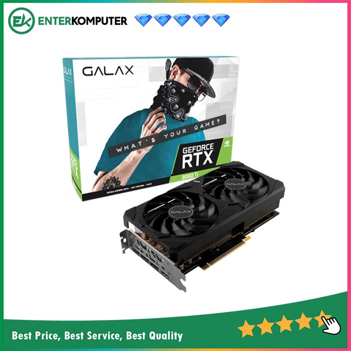 Jual Galax Geforce Rtx 3060 Ti 8gb Gddr6x Plus (1-click Oc) - Dual Fan ...