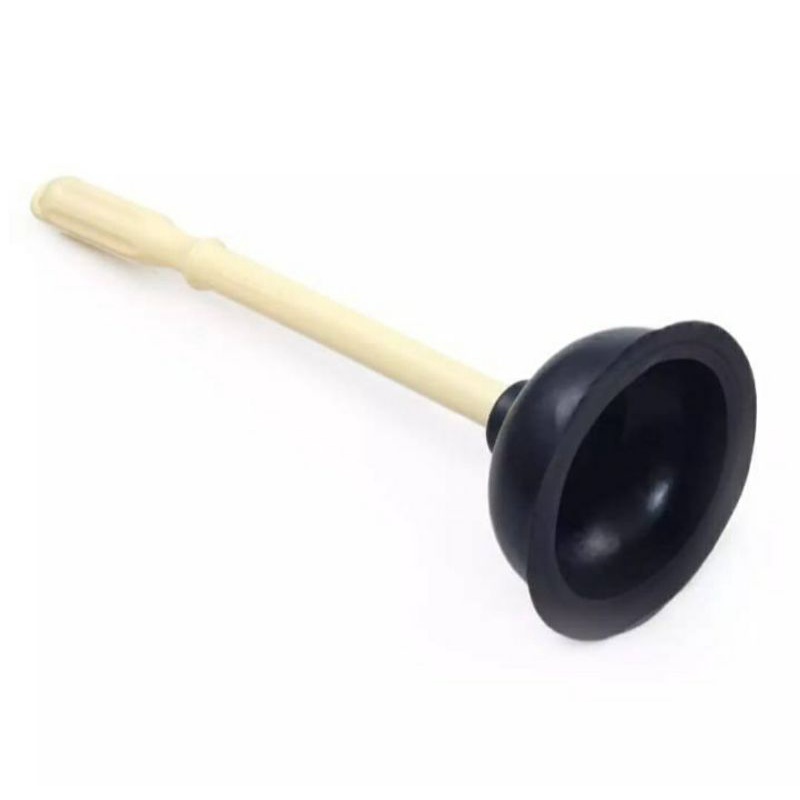 Jual Toilet Plunger Kop Sedot WC Alat Pompa Kloset- HITAM | Shopee ...