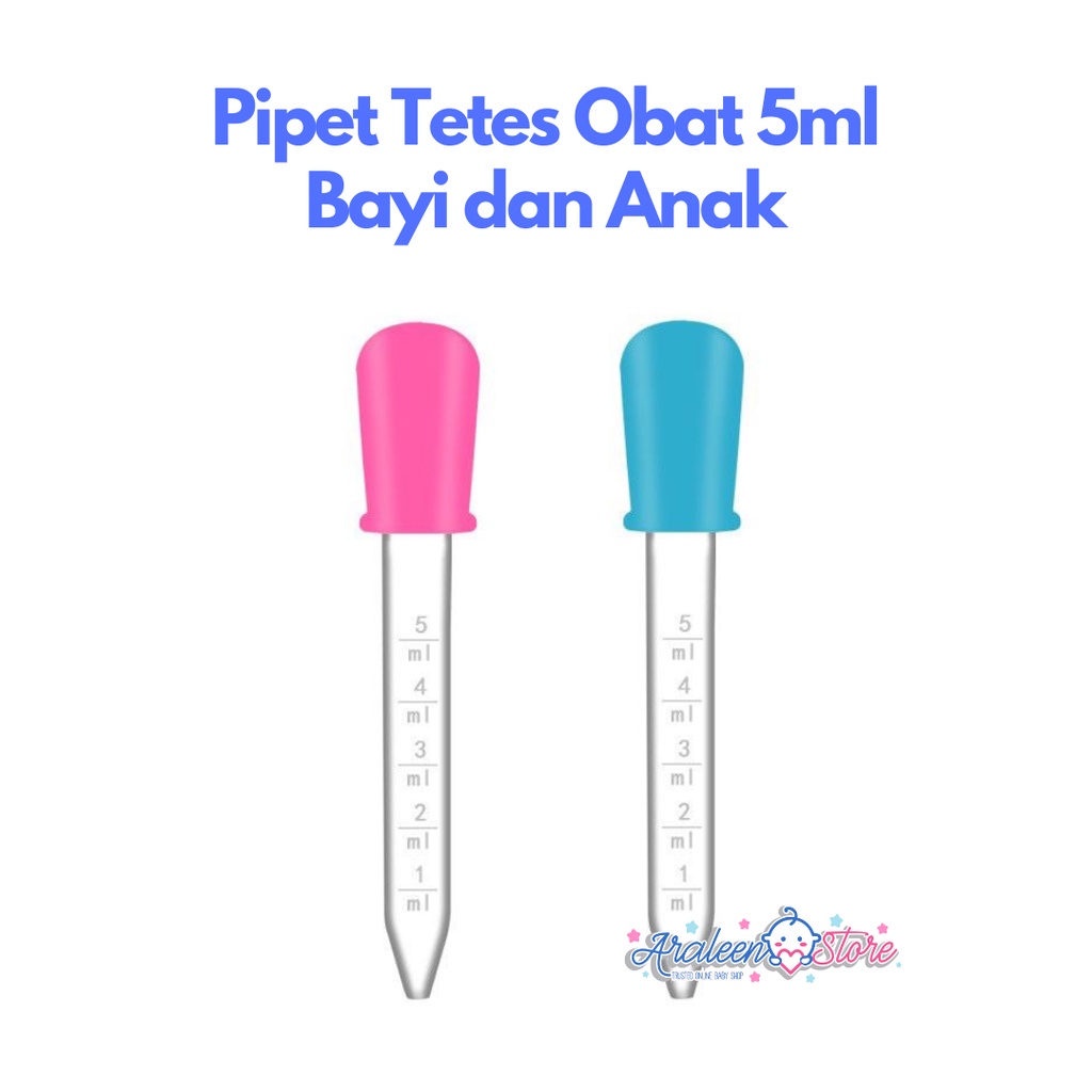 Jual Pipet Tetes Obat Bayi Anak Ukuran 5ml / Pipet Tetes Minum Obat ...