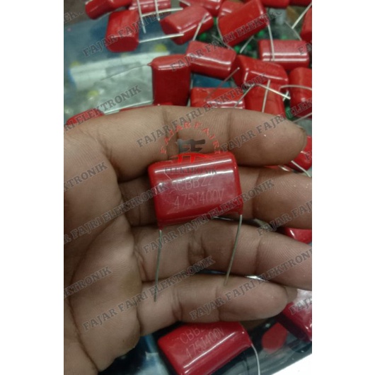 Jual Capacitor milar 475j 475k 400v Kapasitor milar 475 400 volt ...