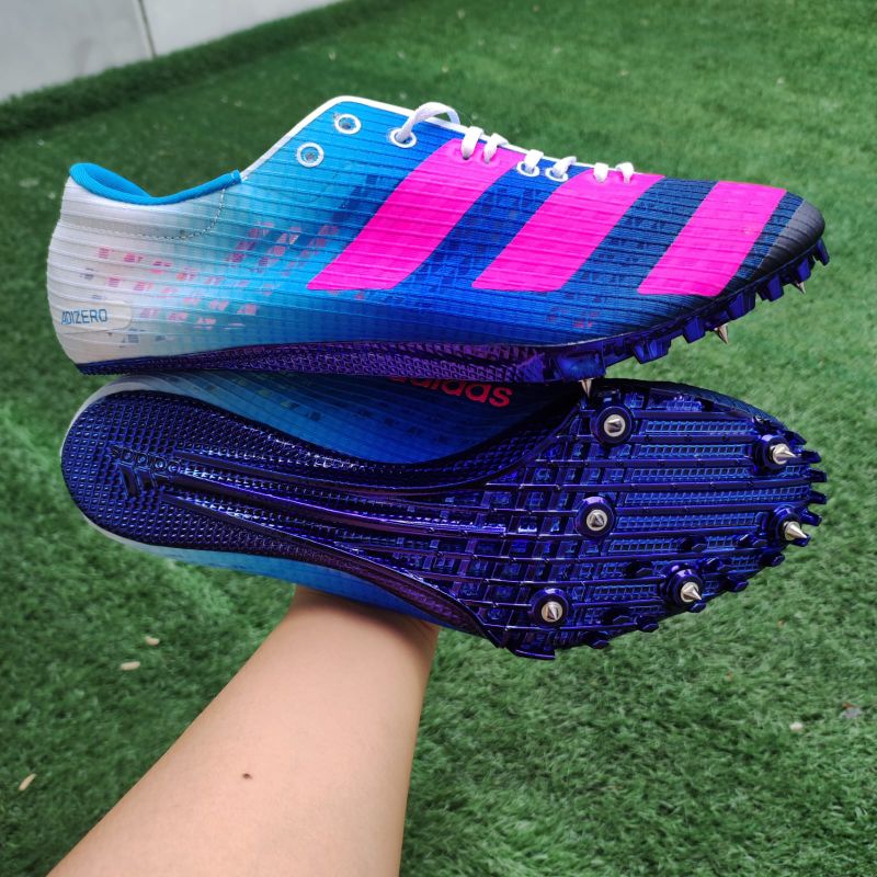 Jual SEPATU LARI SPRINT SPIKE ADIZERO FINESSE - LEGACY INDIGO | Shopee ...