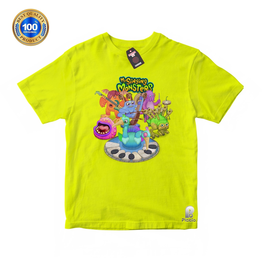 Jual BAJU ANAK KAOS ATASAN ANAK MOTIF KARAKTER MY SINGING MONSTER UNISEX Bahan COTTUN (FREE NAMA ...
