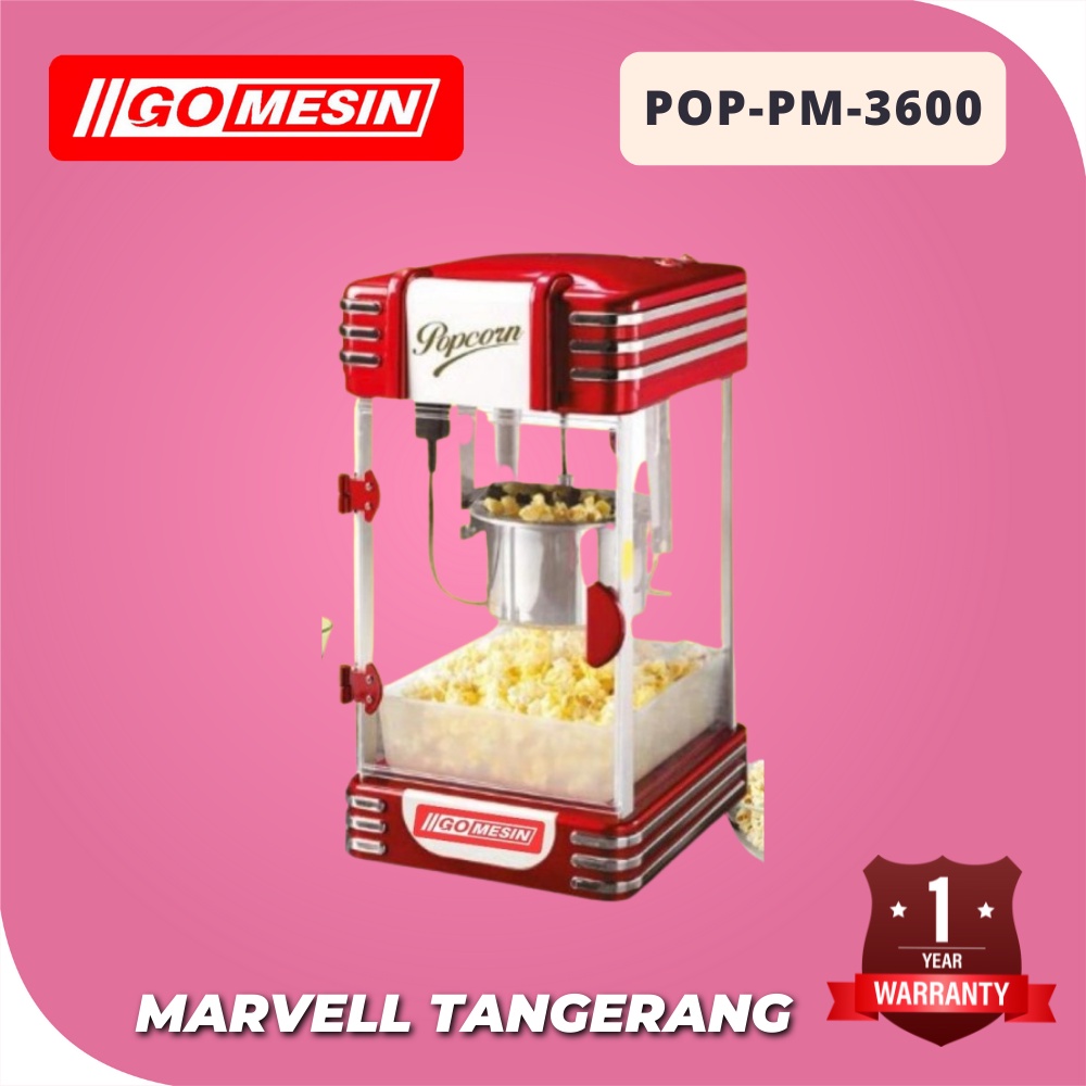Jual Gomesin GPM-850 Mesin Popcorn Popper Mini Kapasitas 5 Liter ...
