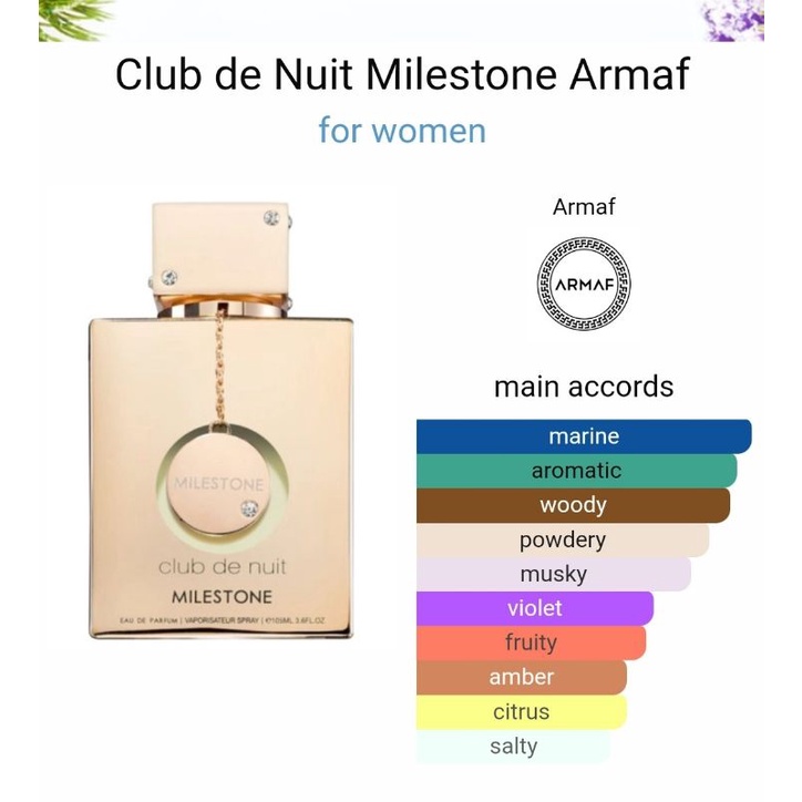 Jual ARMAF CDN MILESTONE EDP(DECANT 5 ML) | Shopee Indonesia
