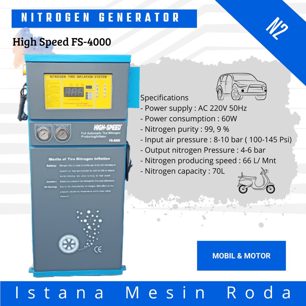 Jual Mesin nitrogen genarator nitrogen | Shopee Indonesia
