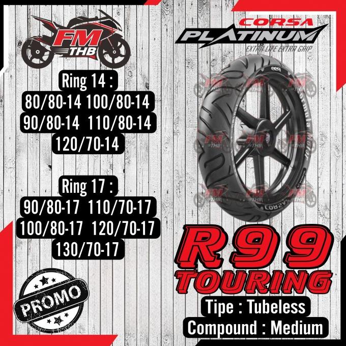 Jual Ban Motor Corsa Platinum R99 Touring Tubeless (Pilih Ukuran ...