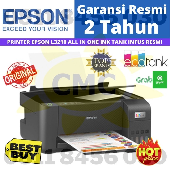 Jual Epson L3210 All In One Ink Tank Printer Pengganti Epson L3110 | Shopee Indonesia