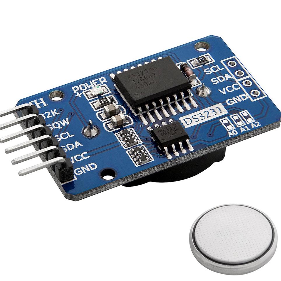 Jual Terbaik RTC DS3231 SERI SN REAL TIME CLOCK I2C + BATTERY MODULE ...