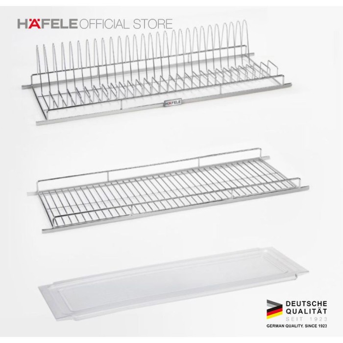Jual Hafele Allegro Rak Piring Dish Rack Stainless Steel Kabinet Dapur ...