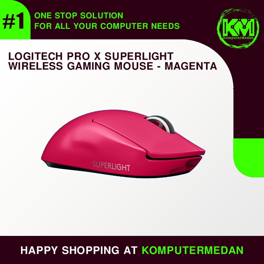 Jual Logitech G PRO X SUPERLIGHT Mouse Gaming Wireless - Magenta (Pink ...