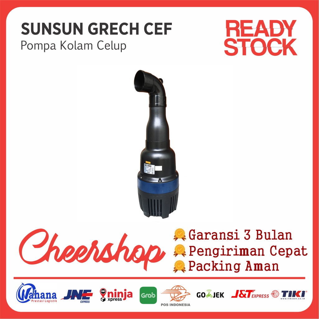 Jual Pompa Celup Kolam SUNSUN GRECH CEF 16000 CEF 22000 CEF 26000 CEF ...