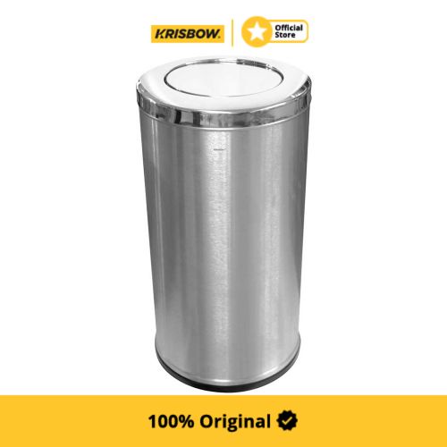 Jual Krisbow Waste Bin Tempat Sampah Stainless Steel 80 Ltr | Shopee Indonesia