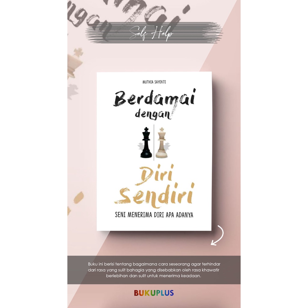 Jual BERDAMAI DENGAN DIRI SENDIRI | Shopee Indonesia