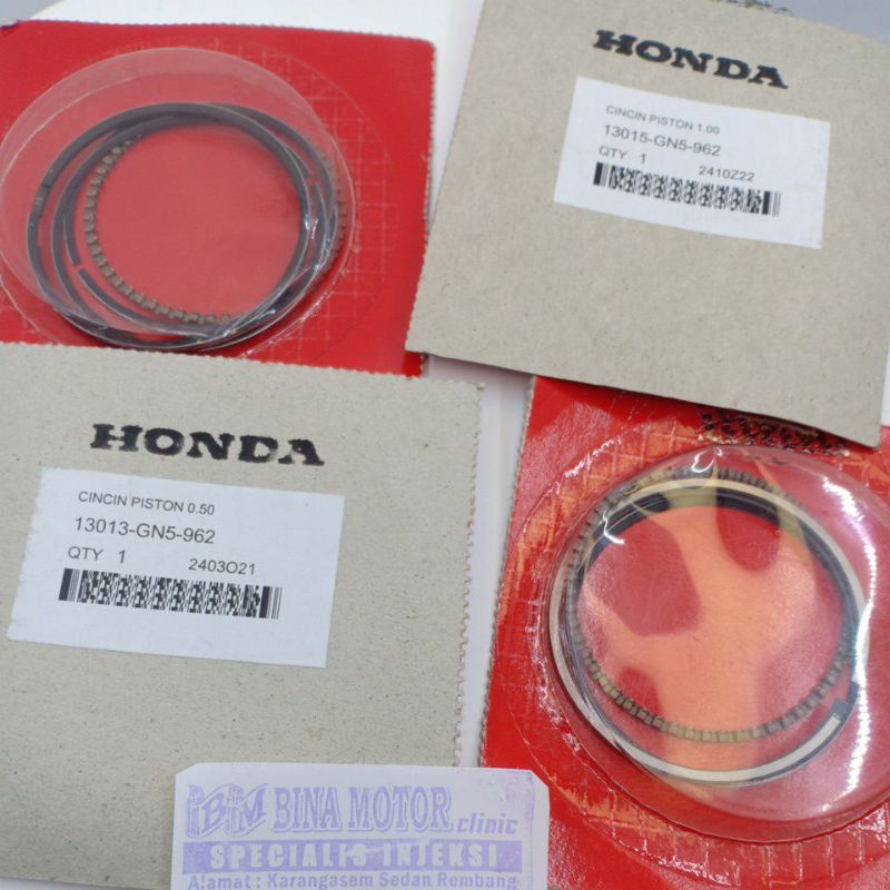 Jual Ring piston grand supra prima revo lama supra fit ring seker ring seher grand legenda ...