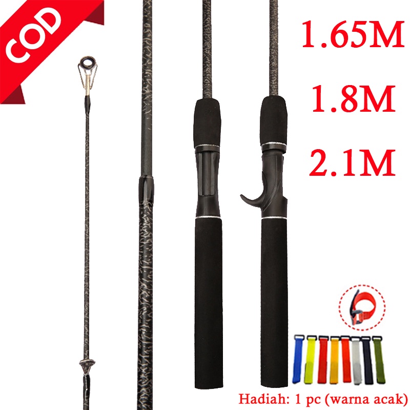 Jual HAIYI FISHING Joran Pancing Murah Carbon Holow Fiber 1.65M/1.8M ...