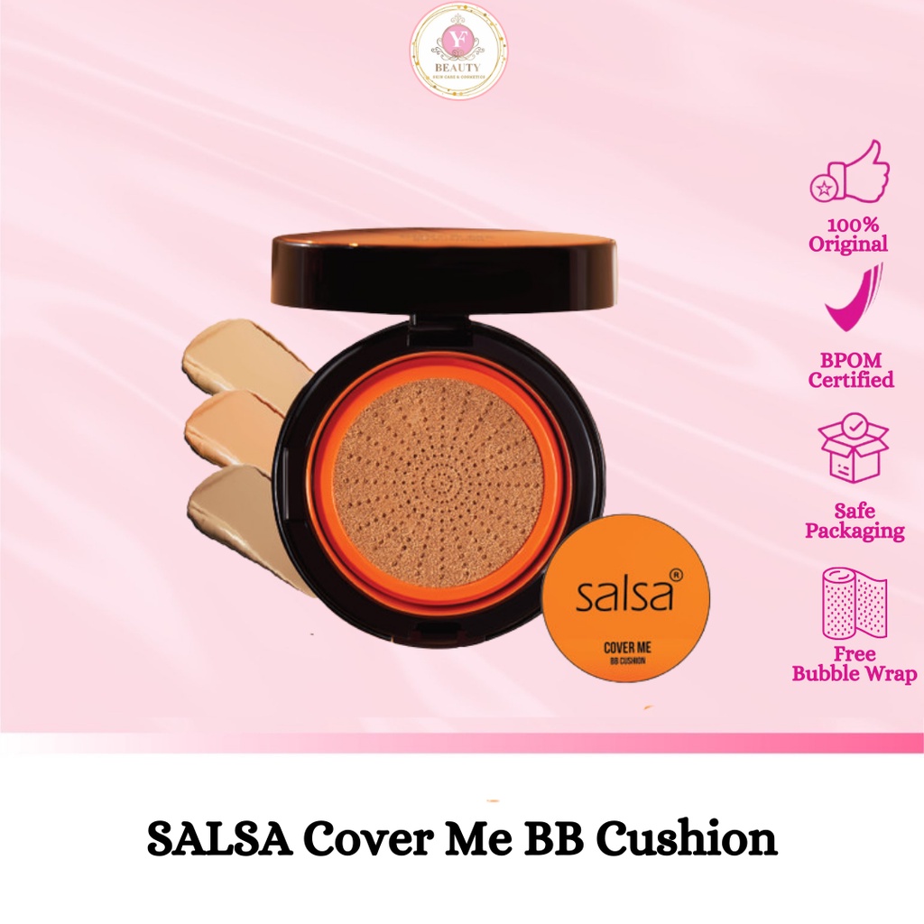 Jual YF BEAUTY SALSA Cover Me BB Cushion | Shopee Indonesia