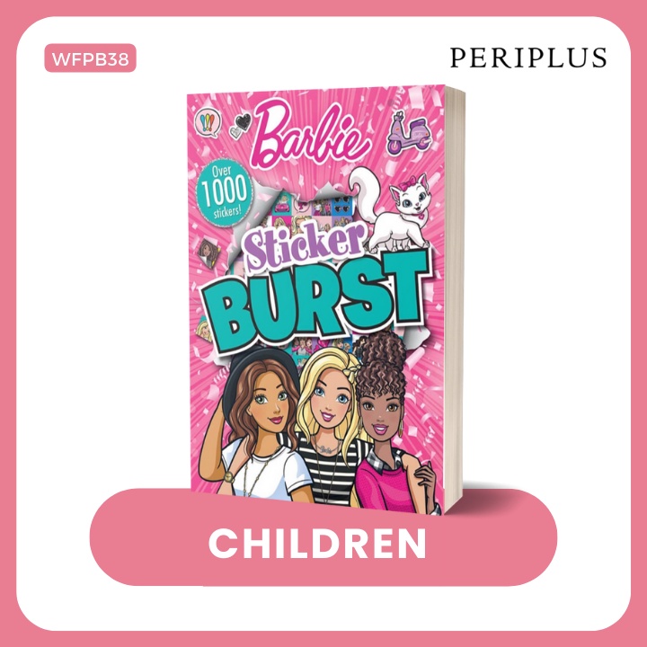 Jual Barbie Sticker Burst - 9781788243278 | Shopee Indonesia
