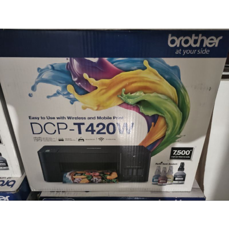 Jual Printer Brother T420 Ink Tank ( PRINT COPY SCAN WIFI ) | Shopee ...