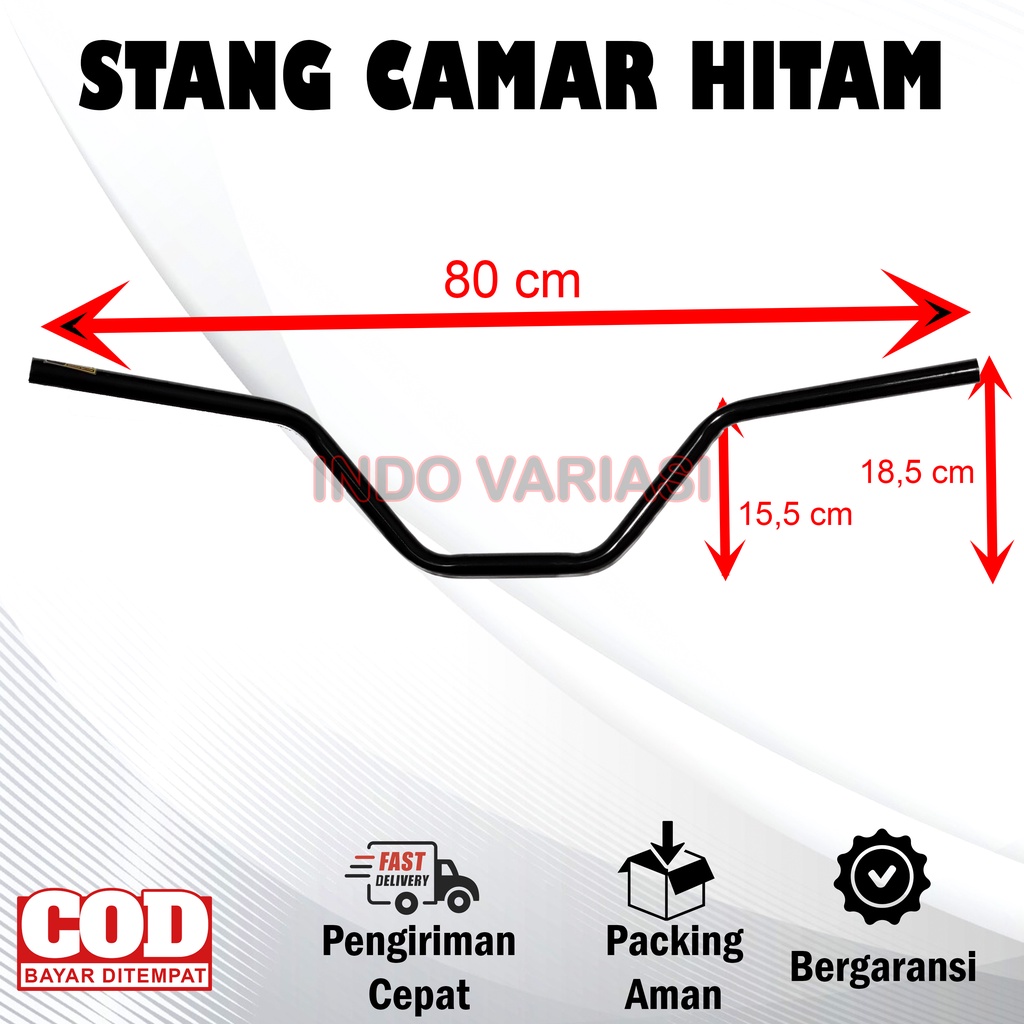 Jual Stang Camar Tinggi Touring Modif Stir Universal Motor Xsr Vixion ...