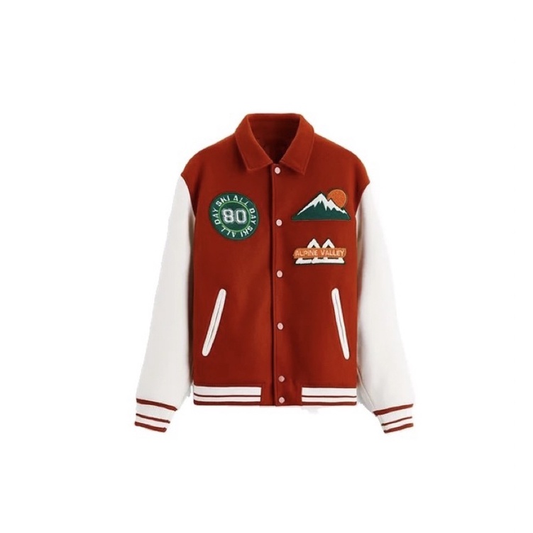 Jual VARSITY ZARA ALPINE VALLEY / JACKET ZARA MONTAIN EDISI TERBATAS ...