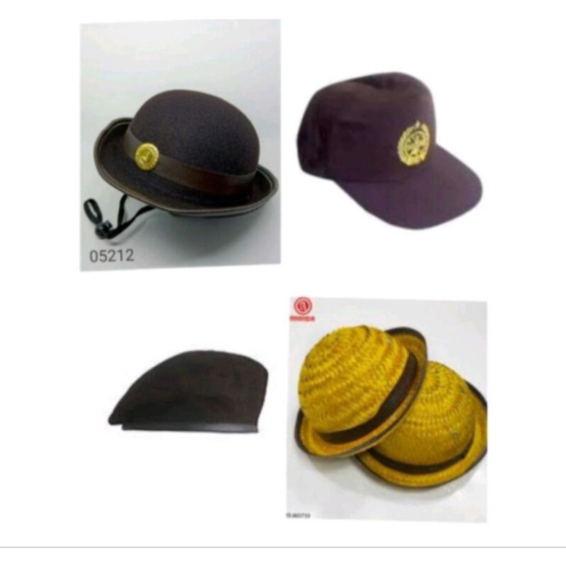 Jual Topi Pramuka Putri dan Putra / Topi Boni / Topi Baret / Topi ...