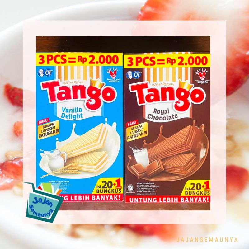 Jual Tango wafer box 147 gr | Shopee Indonesia