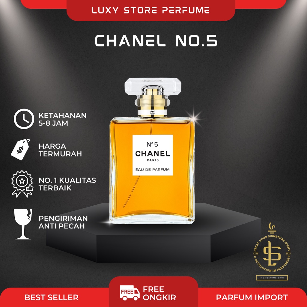 Jual Parfum Wanita Chanel Coco No5 Paris Eau De Parfum EDP 100 ml ...