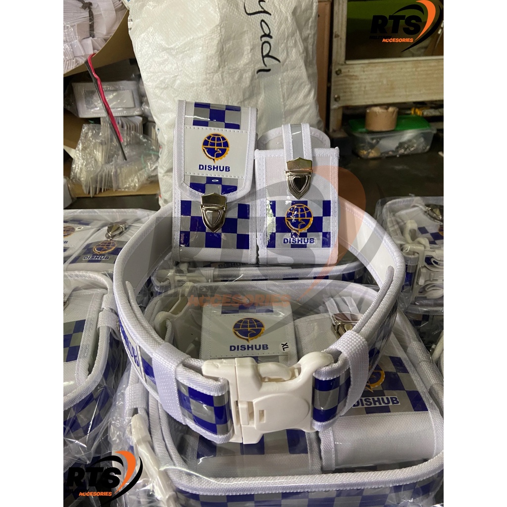 Jual Kopel Dishub terbaru model catur lengkap / Sabuk dishub catur ...