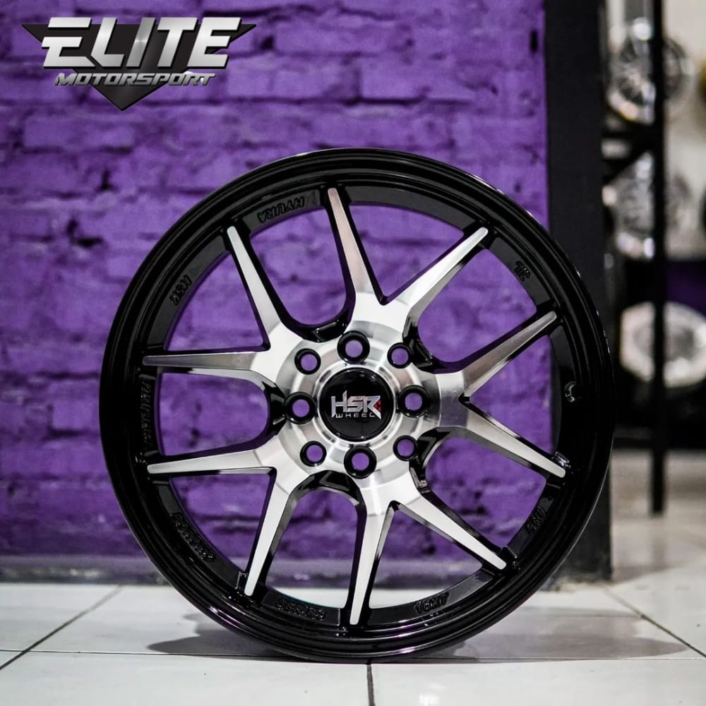 Jual Velg Mobil Agya Calya Sirion Vios Ring 16 Lebar 7 Lubang 4 Velg HSR HYURA | Shopee Indonesia